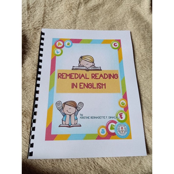 Remedial Reading *40 pages* COLORED | Shopee Philippines