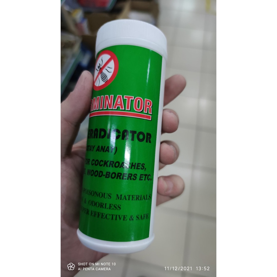 Xterminator Eradication Powder For Cockroach (Ipis) , Termite (Anay ...
