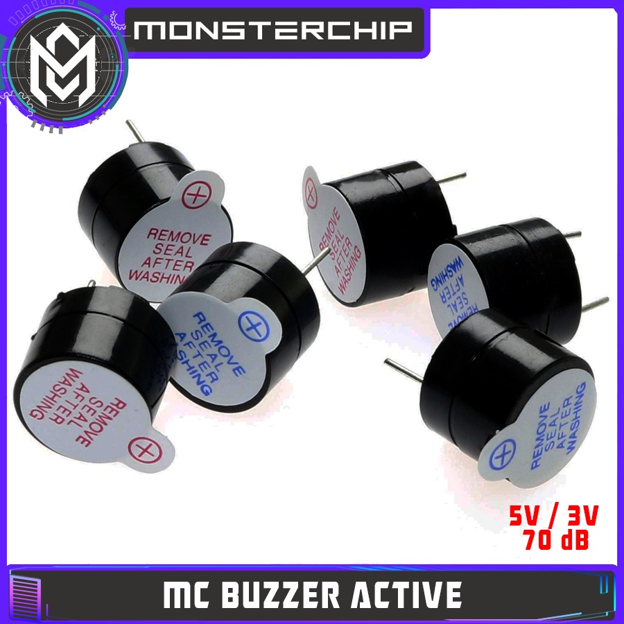 Buzzer Active Speaker 5v 3v For Arduino Uno Mega Mini Nano Shopee Philippines