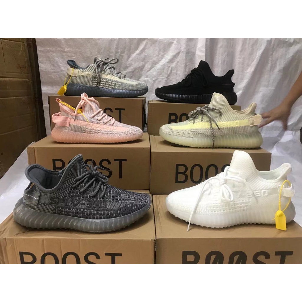New ADI Boost yezzy 350 fashion close lace up unisex design shoes ...