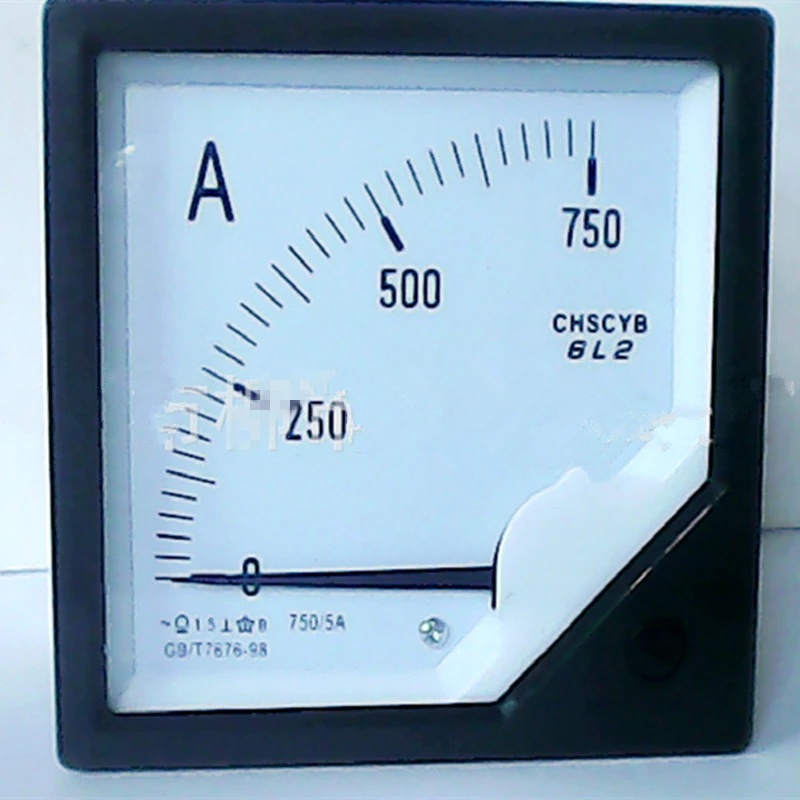 Pointer Analog Ampmeter Ammeter Current Meter Monitor Tester Panel 30A ...