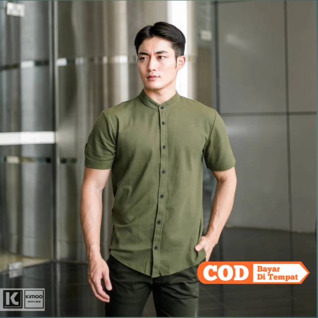 Army Oxford Plain Shirt / Distro Premium Shirt | Shopee Philippines