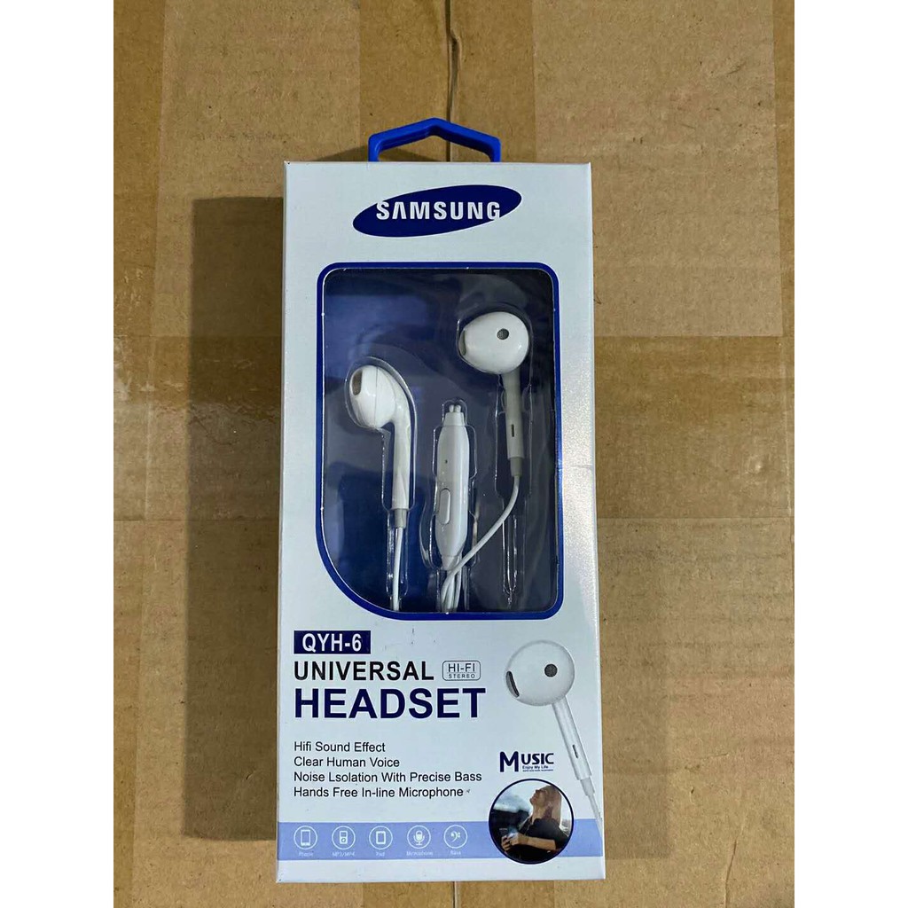 SAMSUNq universal headset (high volume quality) | Shopee Philippines