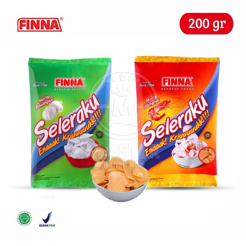 Finna Seleraku Krupuk / Ready to Fry Crackers [200 gr] | Shopee Philippines