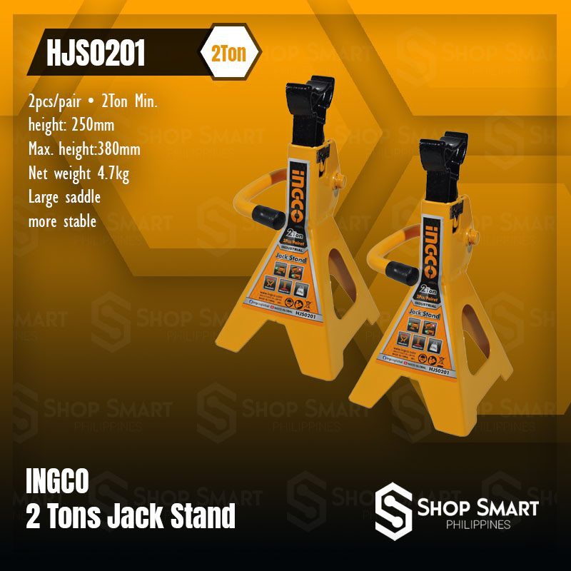 INGCO 2 Tons Jack Stand (HJS0201) | Shopee Philippines