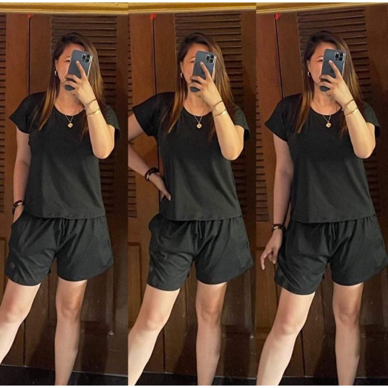 Shorts Coordinates fits from small to semi large | Shopee Philippines