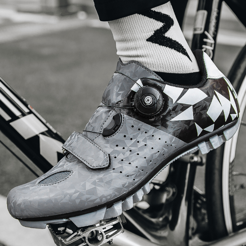 COD MTB Self-Locking Cleats Bicycle Shoes Men Bike Shoes Cycling Shoes ...