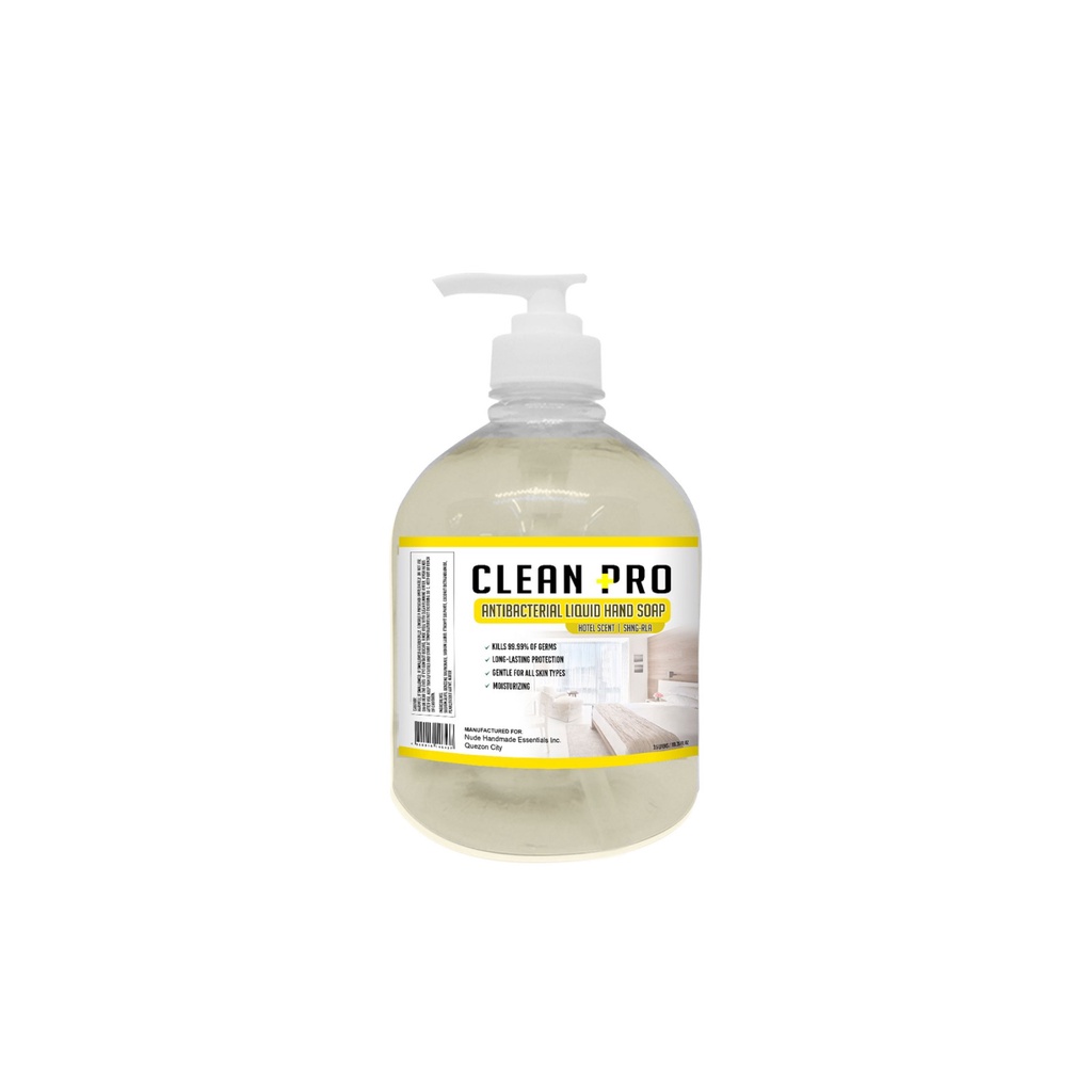 Clean Pro Hand Soap Hotel Series Shng-Rla Scent 500Ml | Shopee Philippines