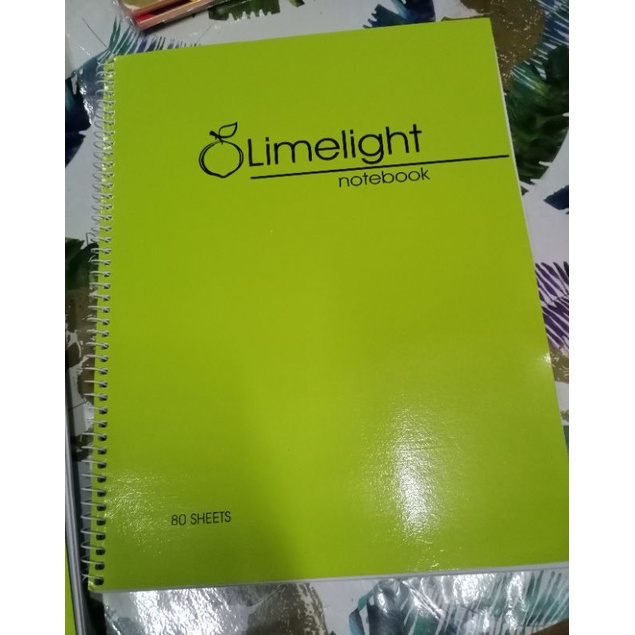 Limelight spring notebook 80 sheets | Shopee Philippines