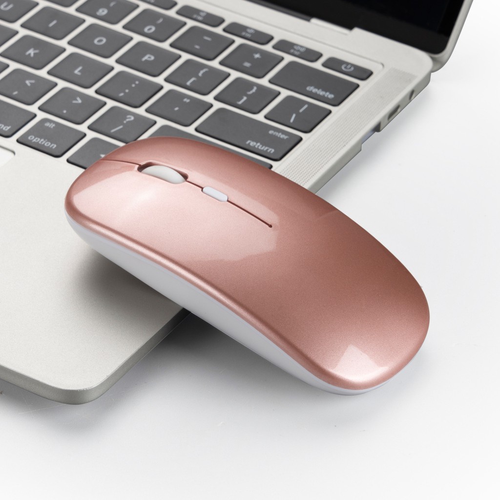 2.4G Wireless Mouse Rechargeable Charging Ultra-Thin Silent Mouse Mute ...