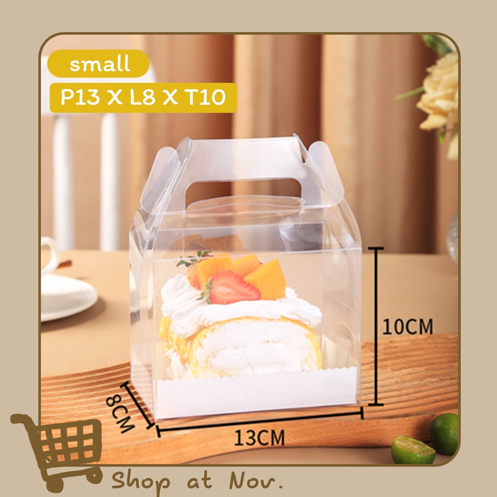 Mica BOX / GABLE BOX / Mica BOX / Mica TRAY BOX / TRAY CAKE BOX SMALL ...