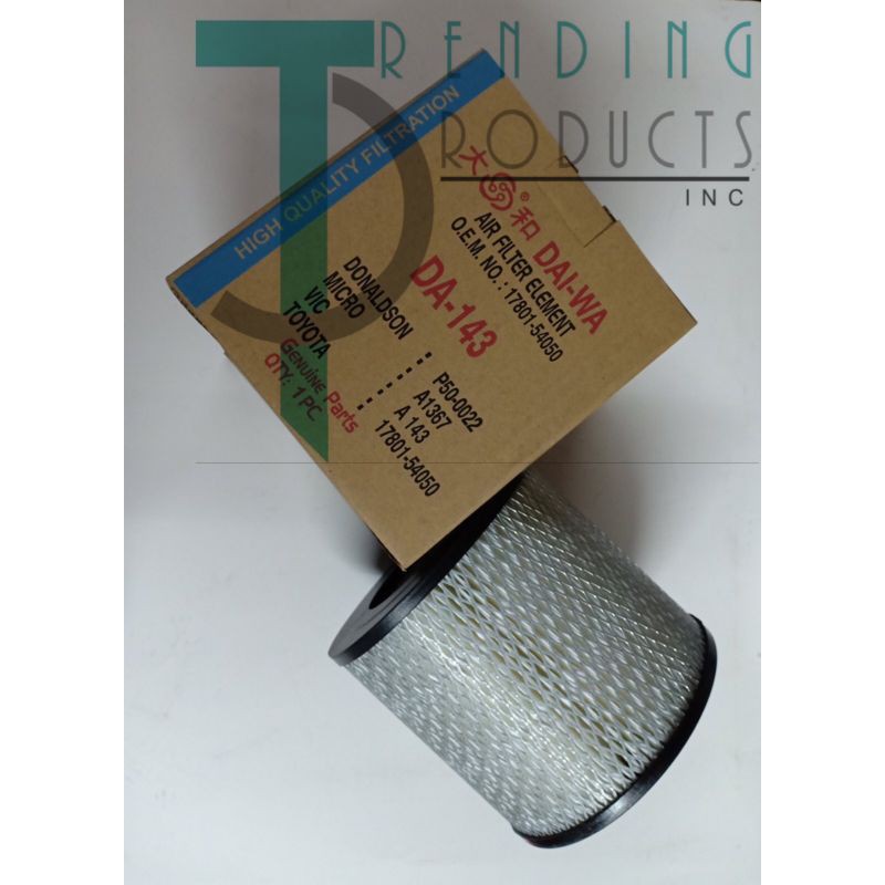 Daiwa Air Filter DA-143 for Toyota 1Y, 2Y, 2C, Tamaraw FX(Diesel ...