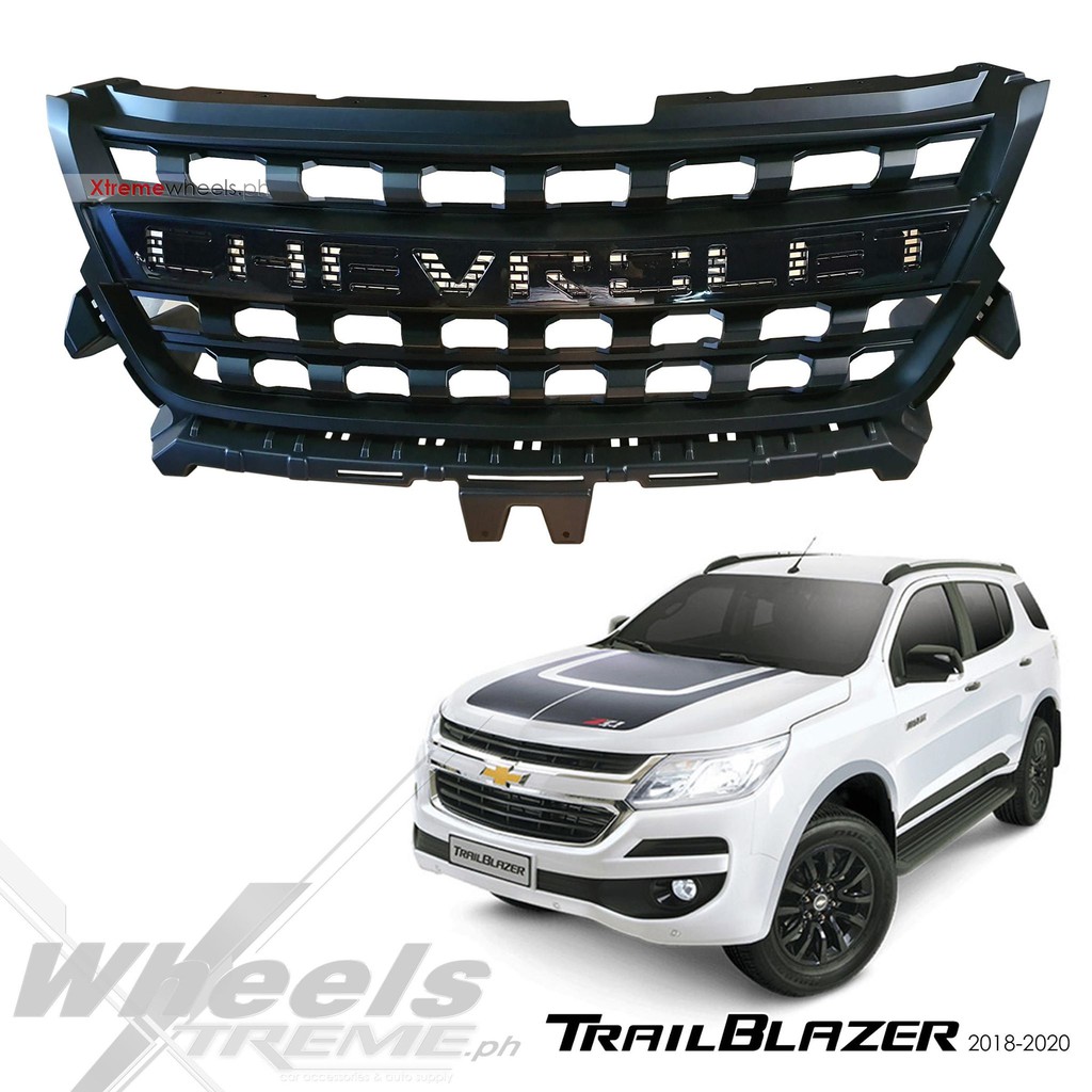 Trailblazer 2018-2020 FRONT GRILL THAILAND MADE SPORT DESIGNED ( trailblazer accessories ...