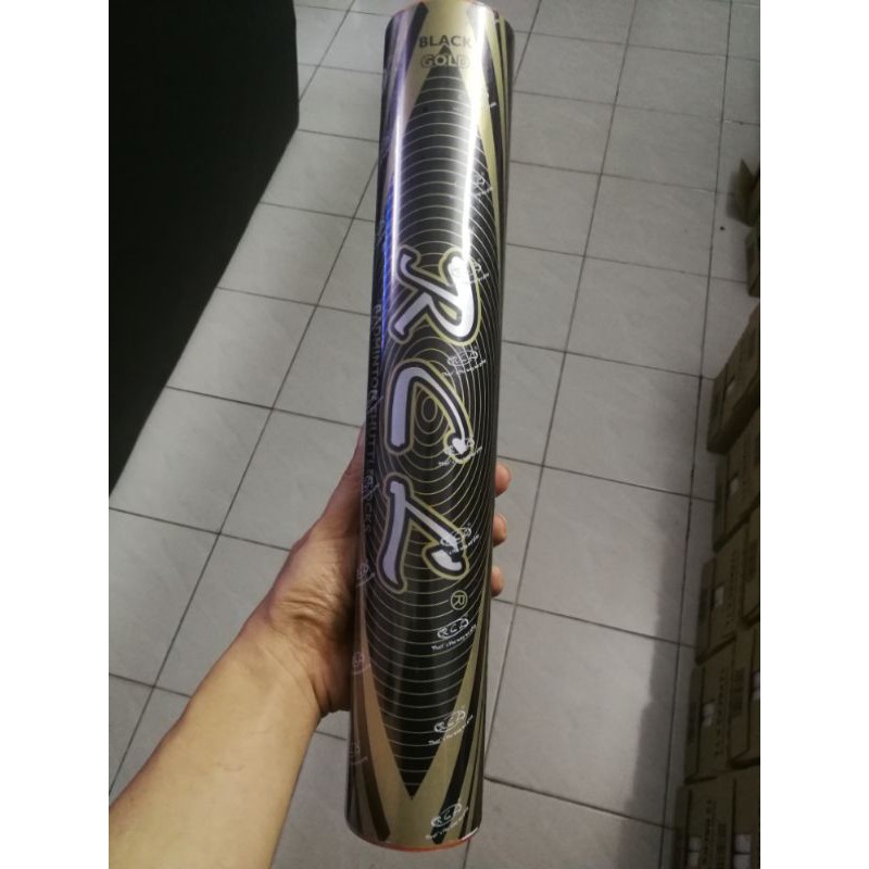 RCL Black Gold Badminton Shuttlecock | Shopee Philippines