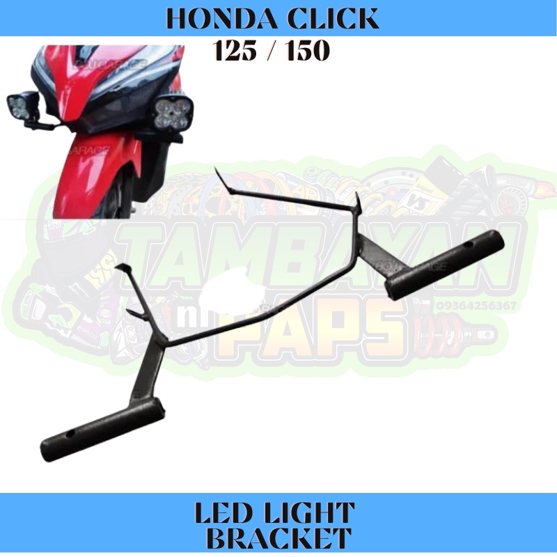 Honda Click 125/150 version 2 Led Light Bracket MOTORCYCLE BRACKET ...