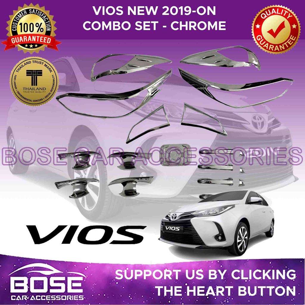Vios chrome accessories store