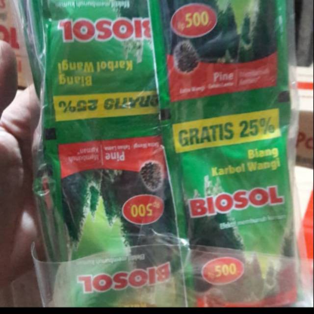 BIOSOL SACHET 1 PAK CONTENT 12 PCS | Shopee Philippines