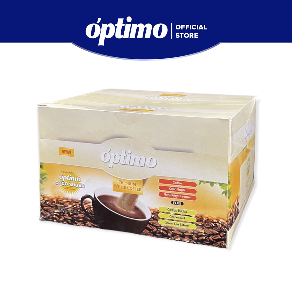Optimo Premium White Coffee 30s | Shopee Philippines