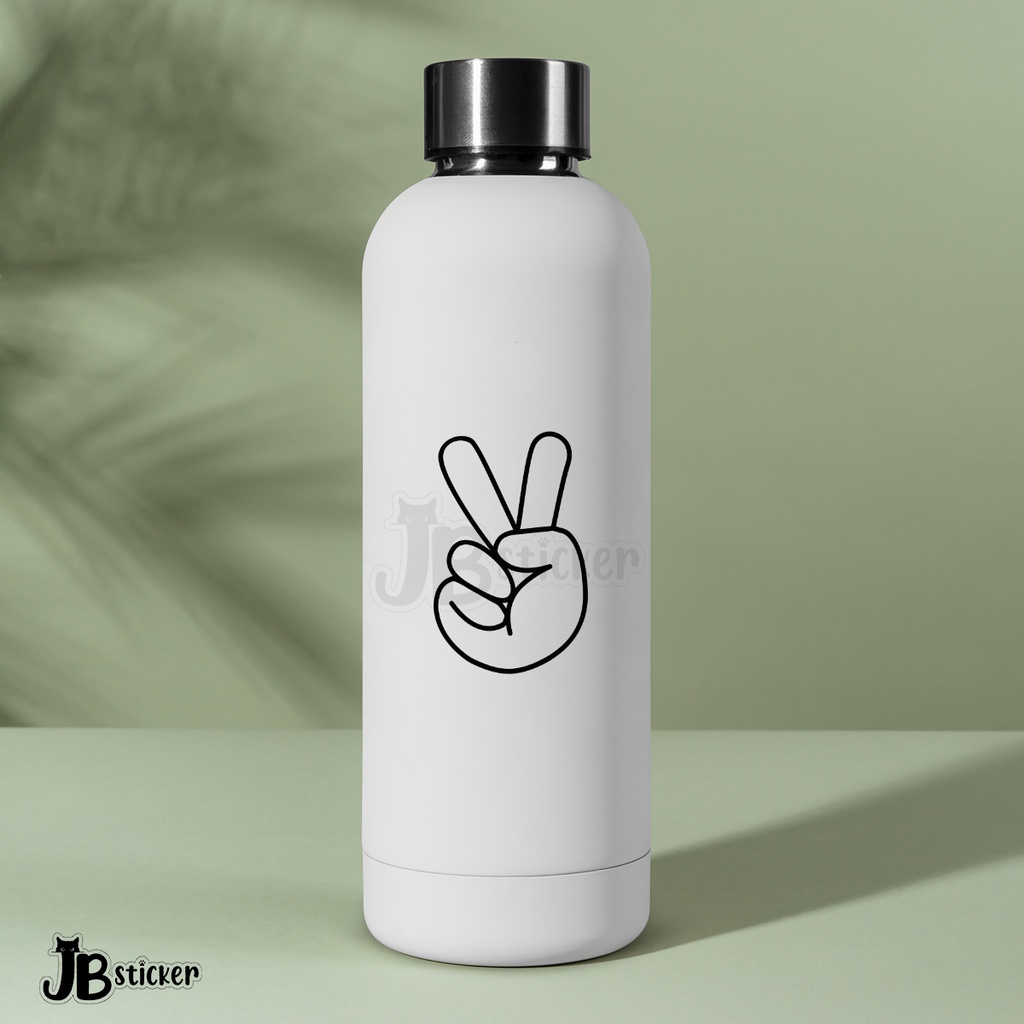Peace Sign Sticker Vinyl Waterproof, Laptop Sticker, Tumbler Sticker ...