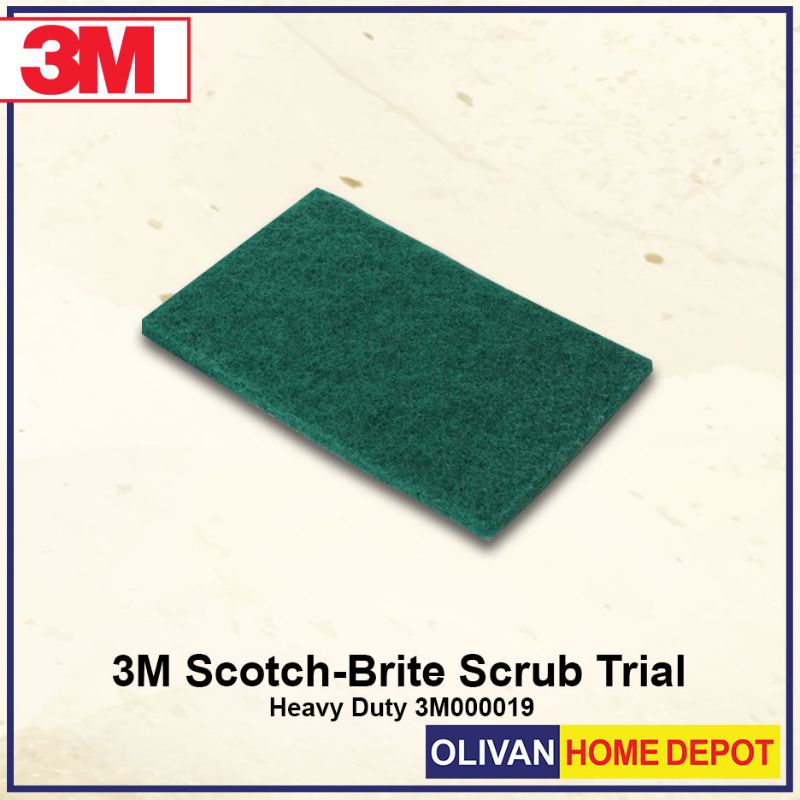 3M Scotch Bright Scrub Trial Heavy Duty 3M000019 | Shopee Philippines