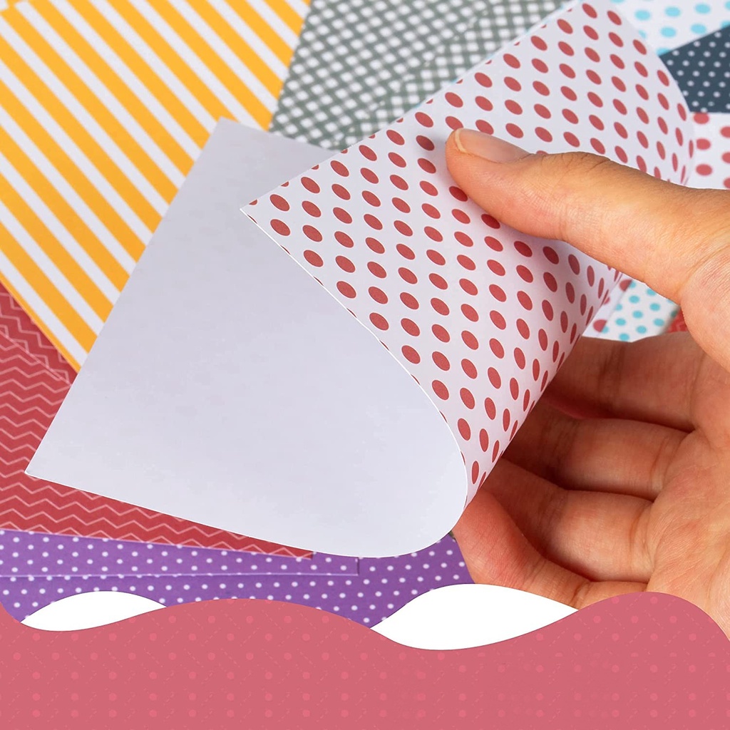 [Golden Dragon] Single-Sided Design Scrapbook Paper Card, 8.5” x 11 ...