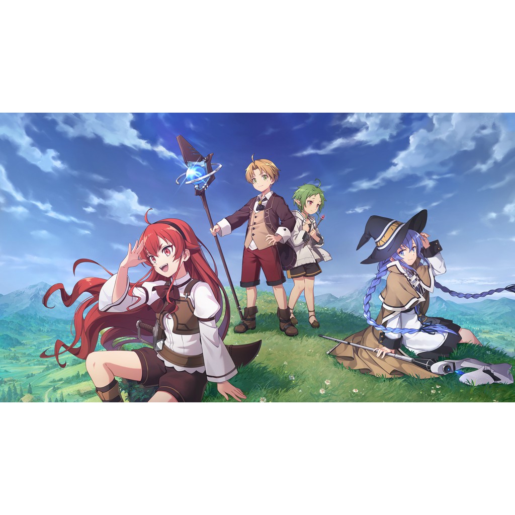 Mushoku Tensei: Jobless Reincarnation Posters / Japanese Anime A4 Size ...