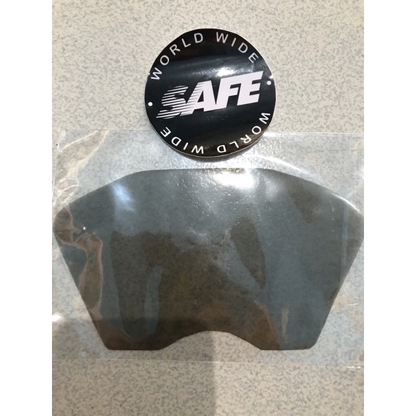 honda click panel gauge protector smoke tint with safe sticker | Shopee ...