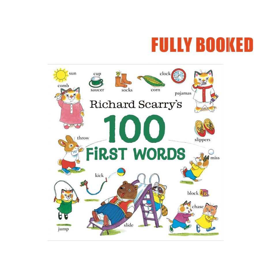 Richard Scarry's 100 First Words (Board Book) by Richard Scarry ...