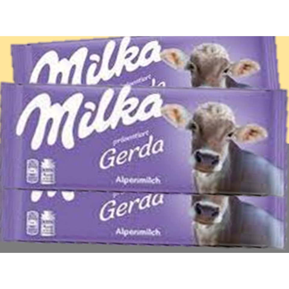 Milka Alphine Milk Chocolate 100g | Shopee Philippines