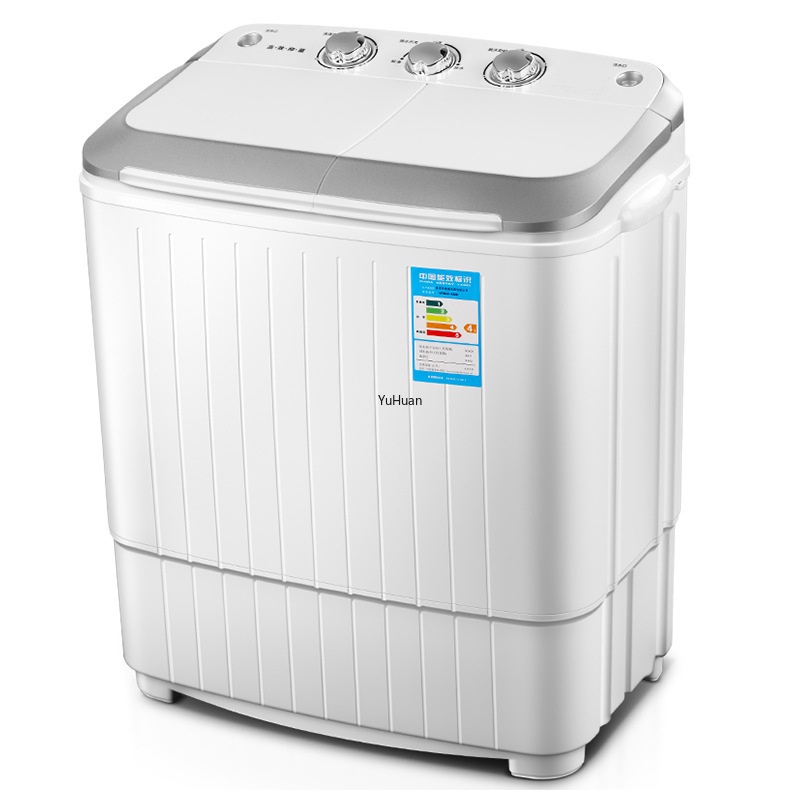 Double Barrel portable Washing Machine Home appliance Stainless Steel ...