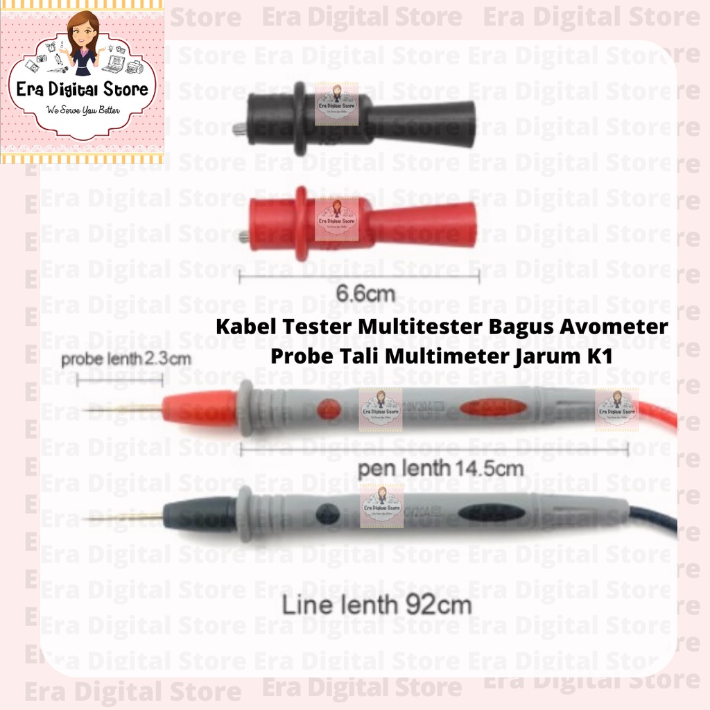 Good Multitester Tester Cable Avometer Probe Rope Multimeter Needle K1 ...