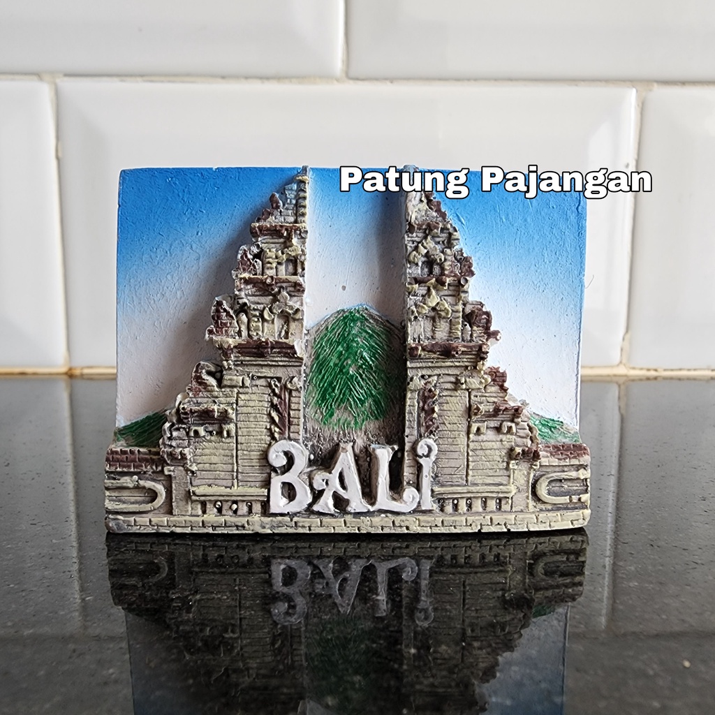 Souvenir bali barong fridge magnet fridge Paste pura penataran denpasar ...
