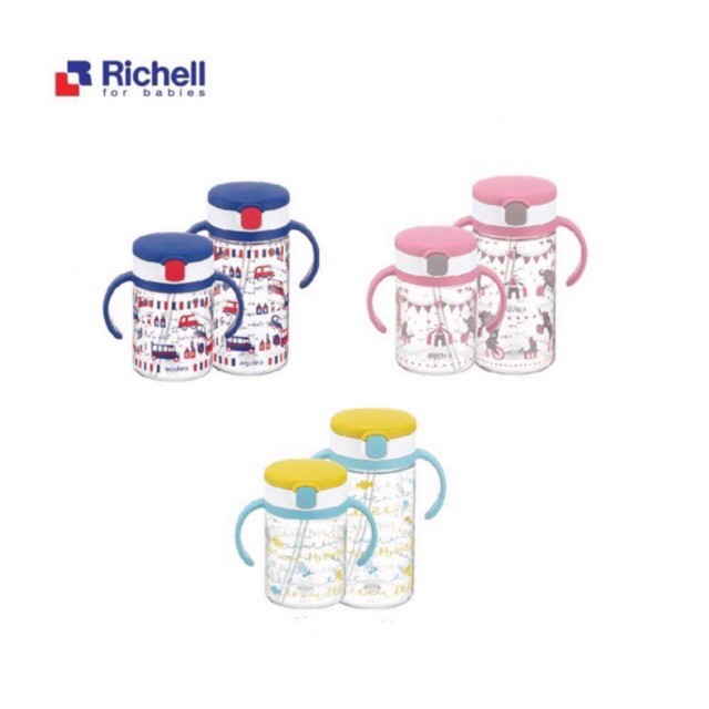 RICHELL HANDLE STRAW CUP 200ML | Shopee Philippines