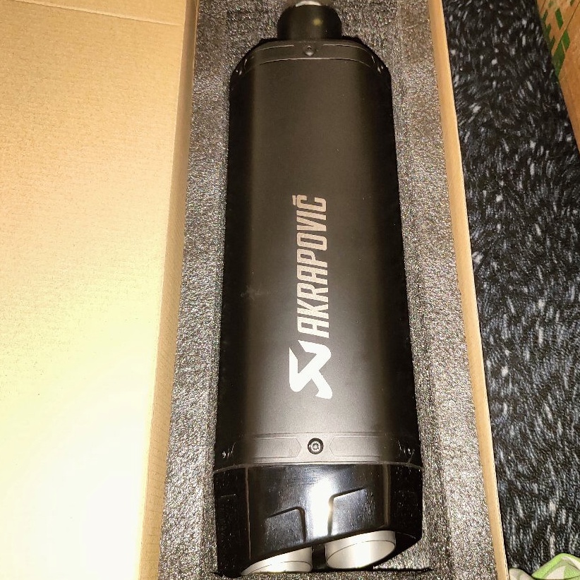 REALZIONMOTOR Exhaust Pipe Akrapovic Nmax Adv Ninja400 Cbr650 R15 Z900 ...