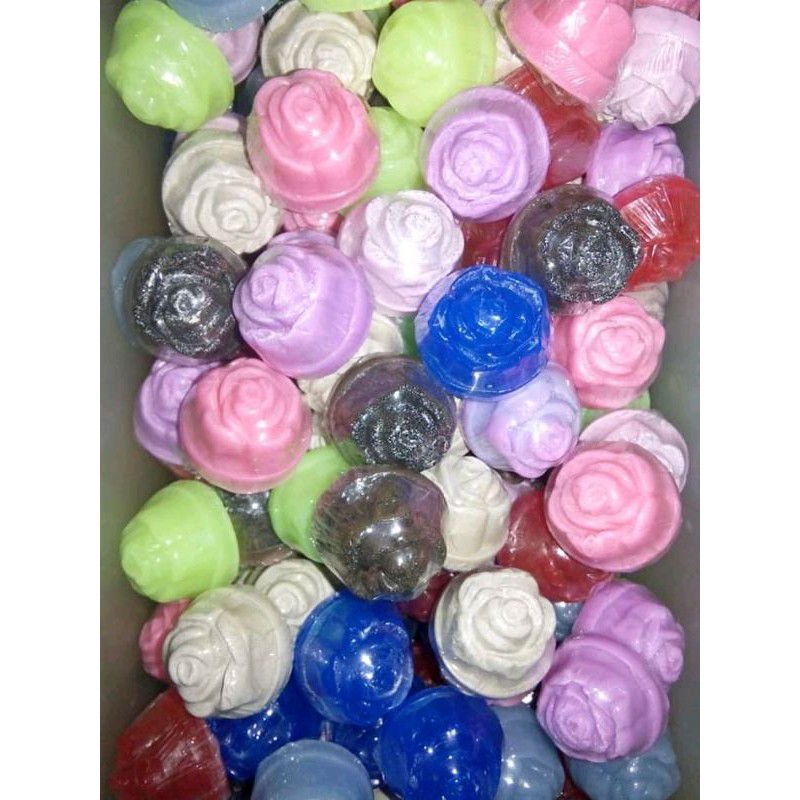 Scented Mini Rose Soap Souvenir 3pcs | Shopee Philippines