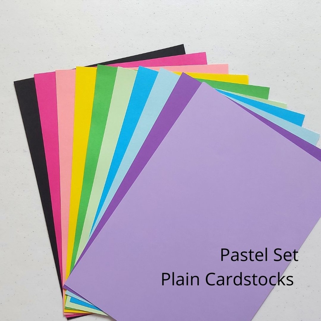 Cardstocks Colored 200gsm 10s A4 | Shopee Philippines