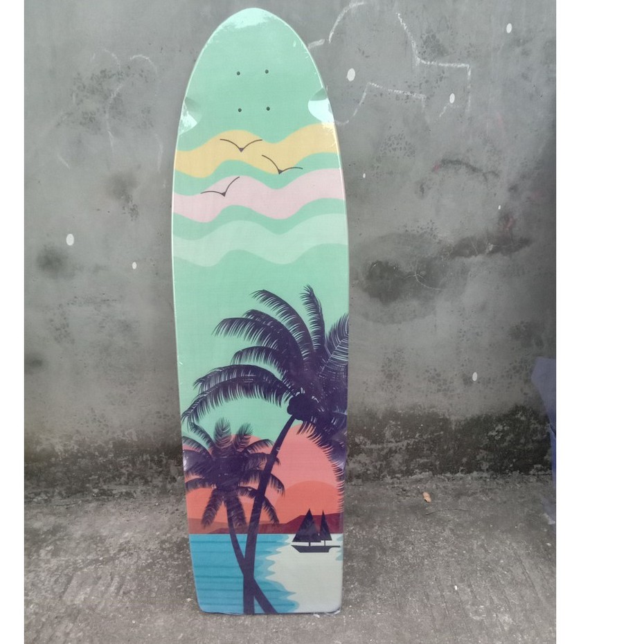 Large 34 Surf Skate Deck 7 Tier Canadian Maple Surfskate Board Quality ...