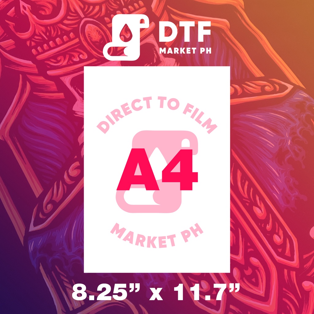 DTF Print A4 A3 A3+ Size Print Ready To Press - Customize Design ...