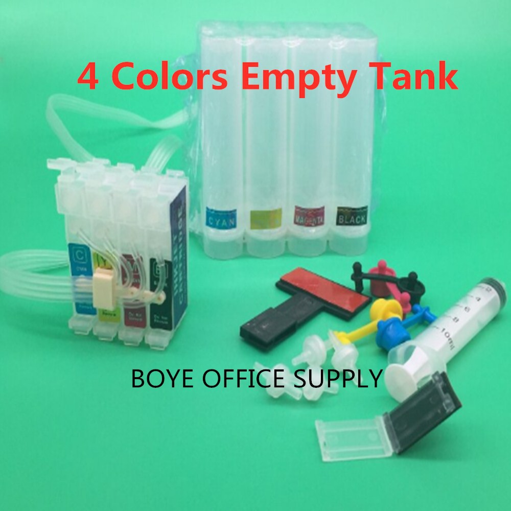4 Colors CISS Empty Tank for Epson Printers | Shopee Philippines