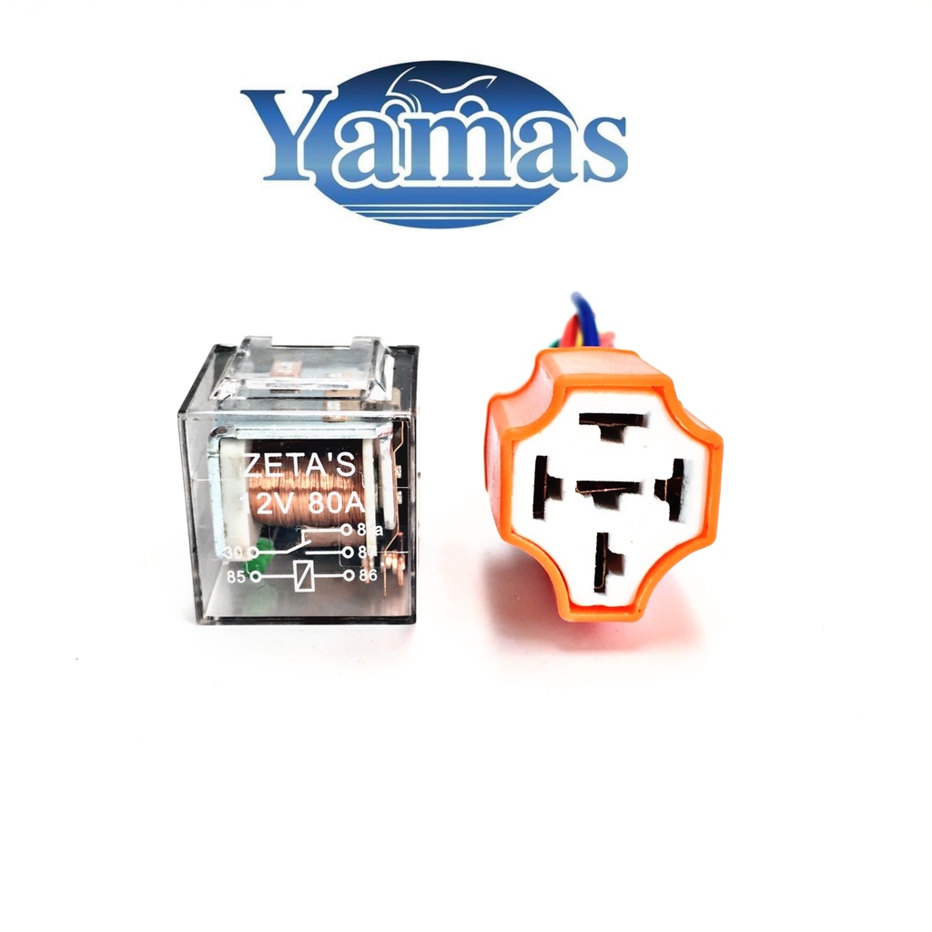 4/5pin Light car Horn Relay set Transparent & Socket 12V Set Motorcycle ...