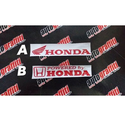 Honda Motorcycle Decal Cut-out Sticker | Shopee Philippines