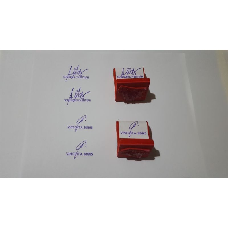 rubber stamp machine made.. Full Name with Signature | Shopee Philippines