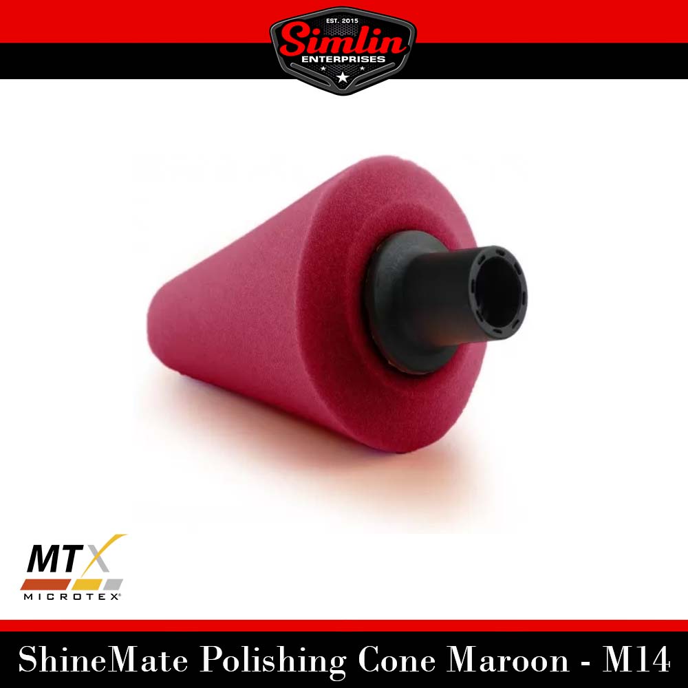SM Polishing/Finishing Cone for M14 Rotary and 6mm Drill ShineMate ...