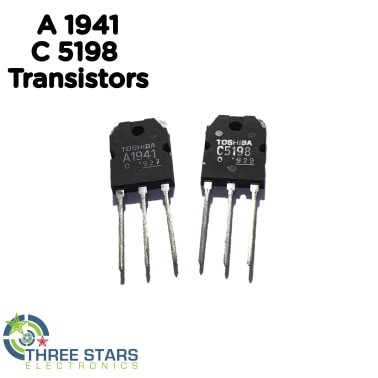 Original 2SA 1941 2SC 5198 Transistor Power Amplifier 1x A1941 1x C5198 ...