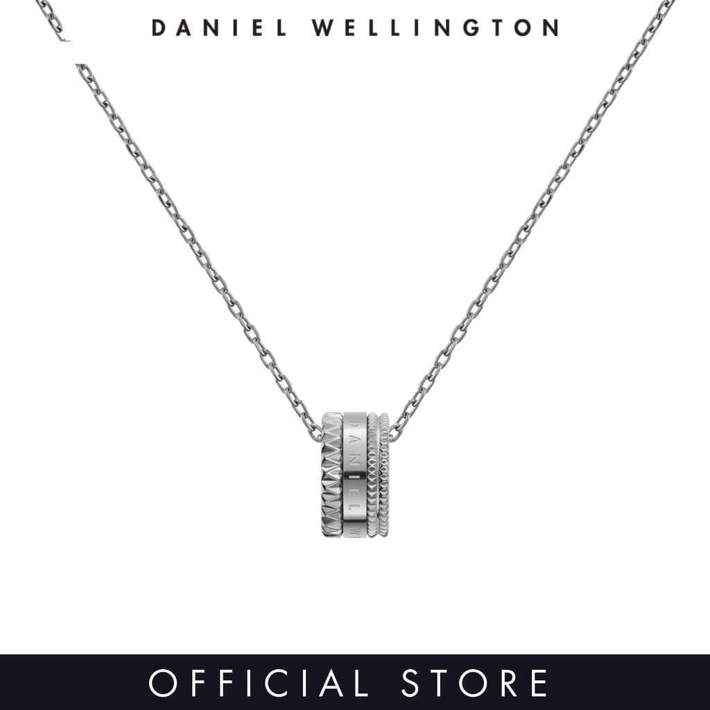 Daniel Wellington Elevation Necklace Silver - Necklace for women and ...