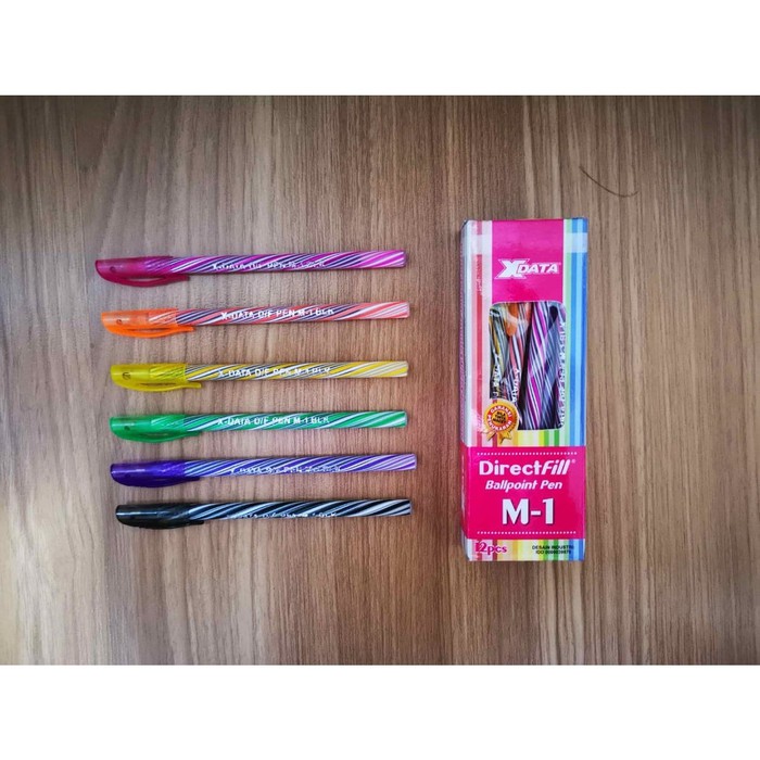 LILIN Pulpen / PEN / BOLPOIN Screw / Candle M1 XDATA / SEMI GEL (1 Double) | Shopee Philippines