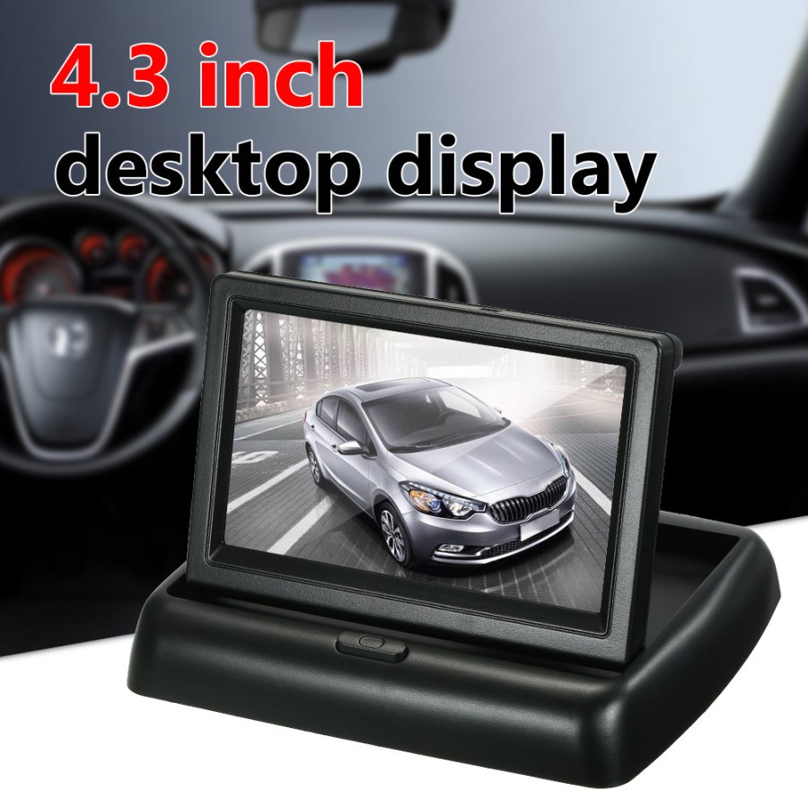 LAYAR Car parking screen Monitor rear view TFT LCD 4.3 INCH | Shopee ...