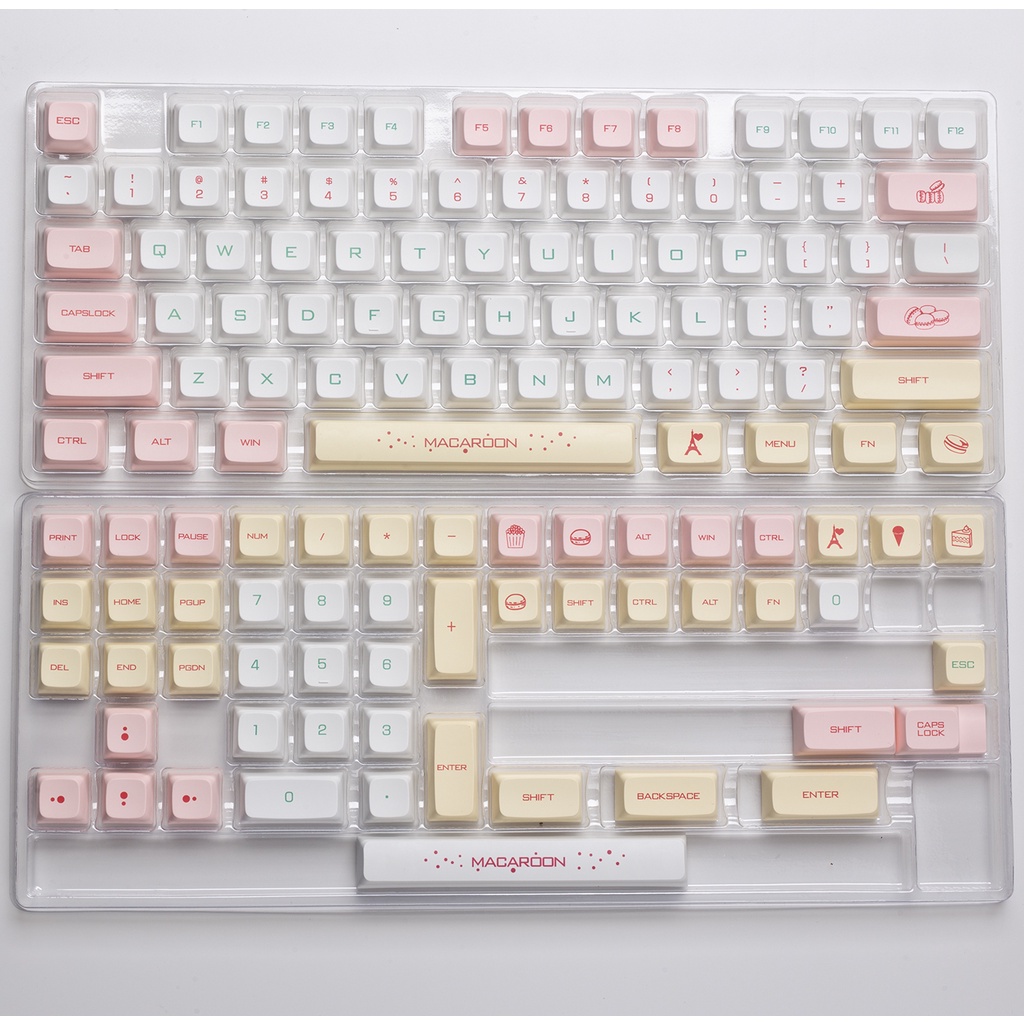 XDA Keycap PBT Keycaps Dye Sublimation Mechanical Gaming Keyboard ...