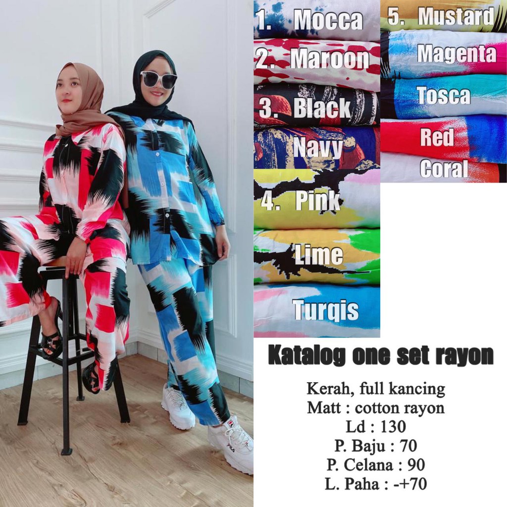 Rayon Sisley Hannah Meiva Slit Oversized Bra Set | Shopee Philippines