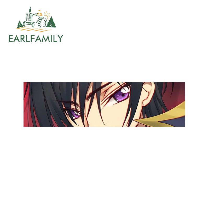 EARLFAMILY 13cm x 3.6cm Code Geass Car Stickers Personality Air ...